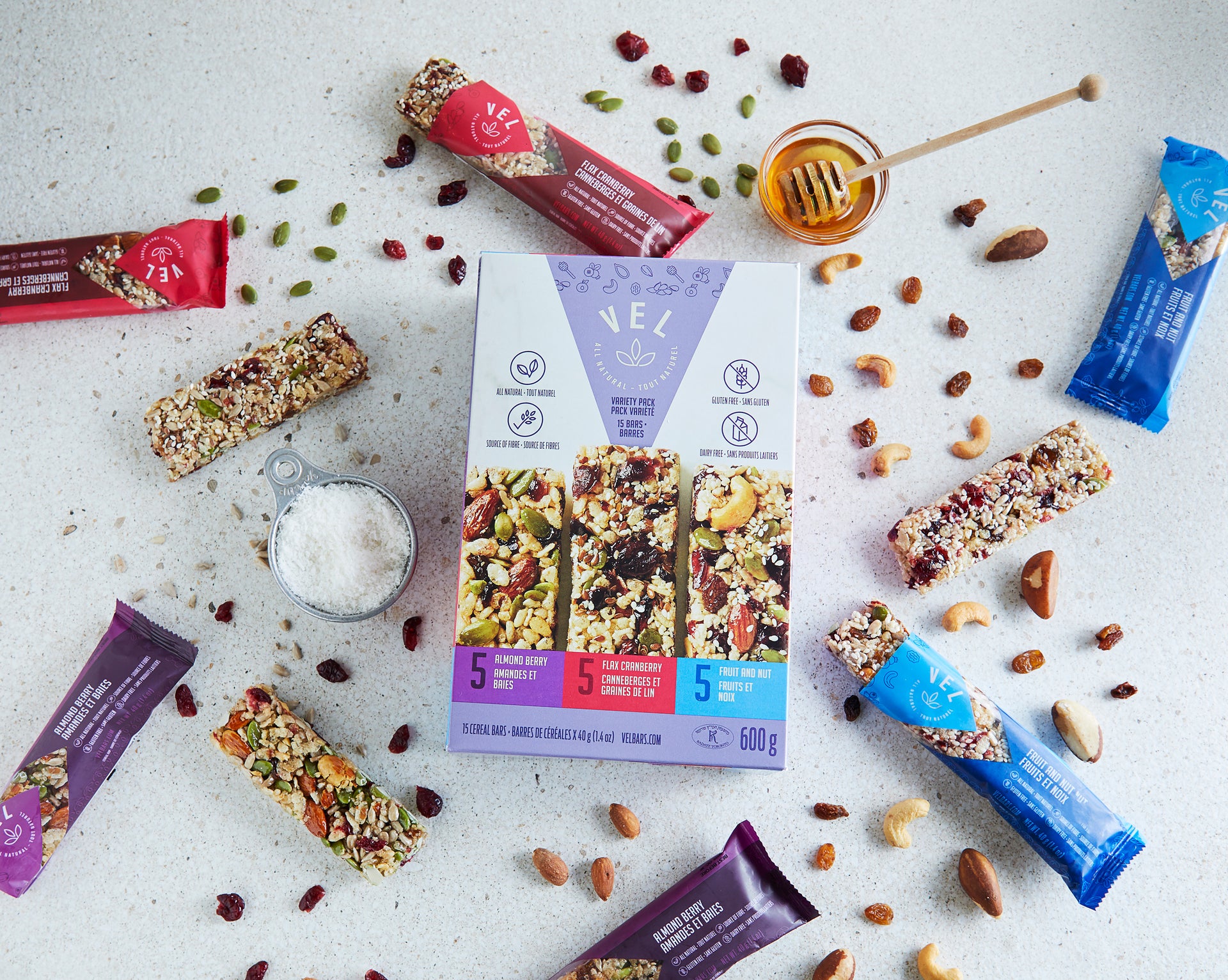 Home | VEL Bars- Premium Quality All Natural Gluten-Free Snacks Online ...